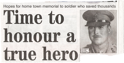 Memorial to Rome Escape Line’s Sam Derry | Camp 59 Survivors