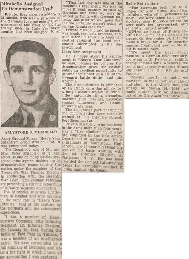 Salvatore Mirabello—In His Own Words | Camp 59 Survivors